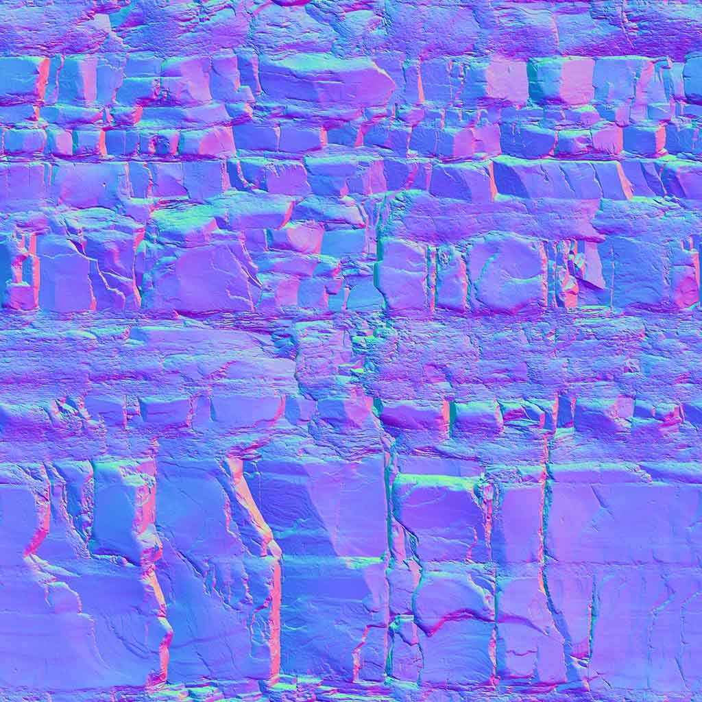 Normal Maps - Geblendert