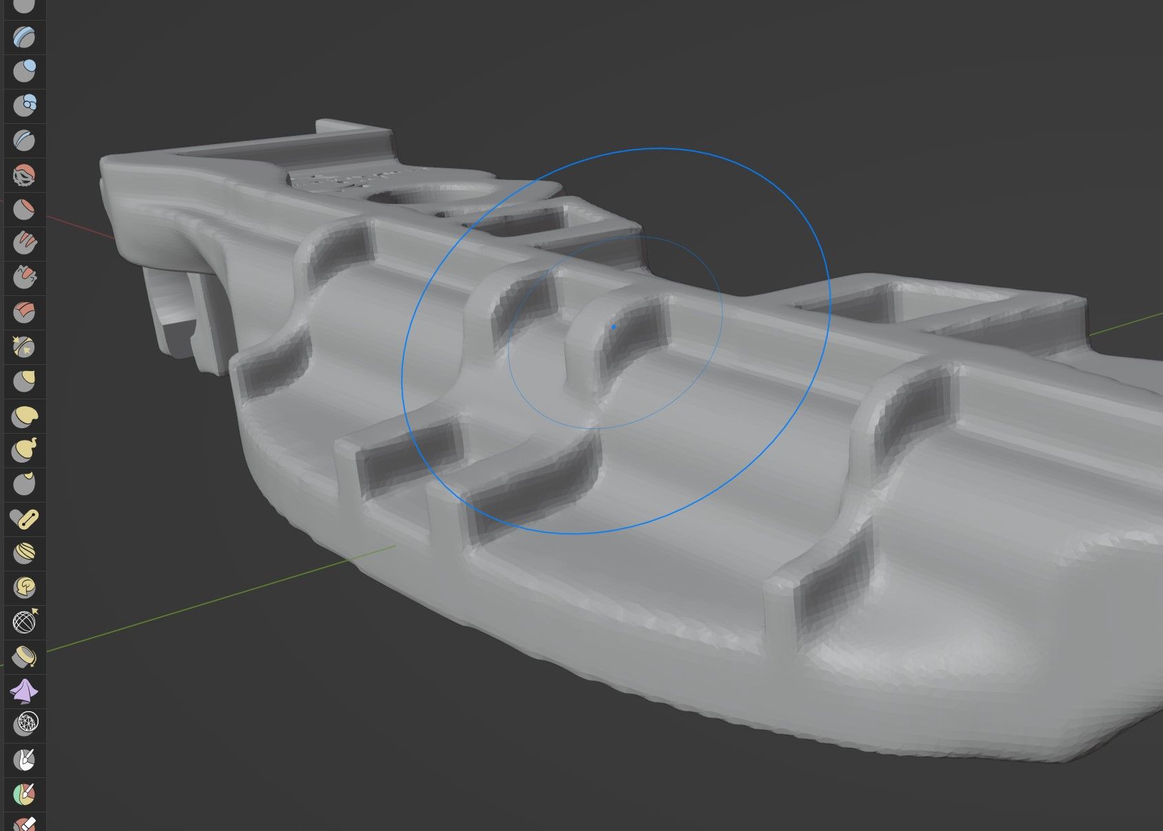 Blender Sculpt Mode - Geblendert